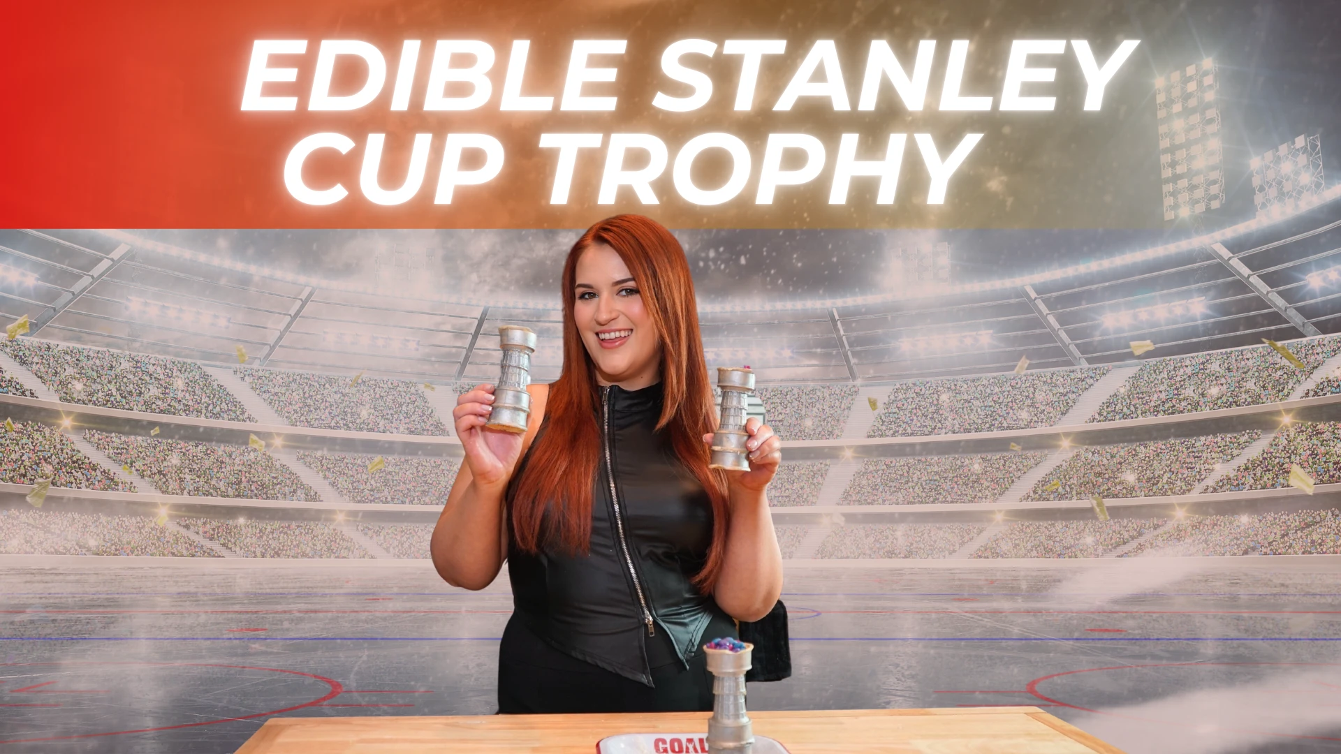 I Made an Edible Stanley Cup Trophy