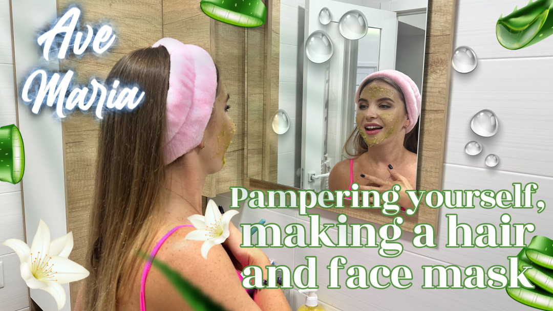 Making a Hair and Face Mask